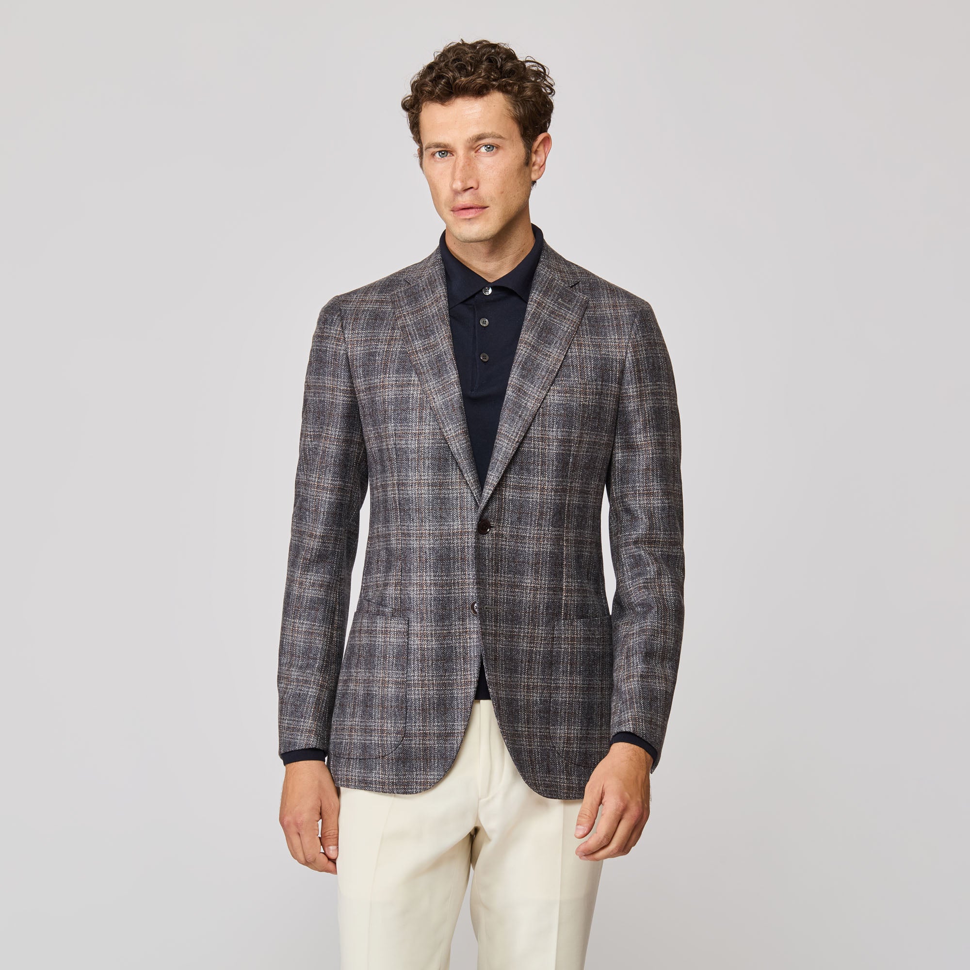 Deconstructed Amalfi Sport Coat with Shoulder Padding